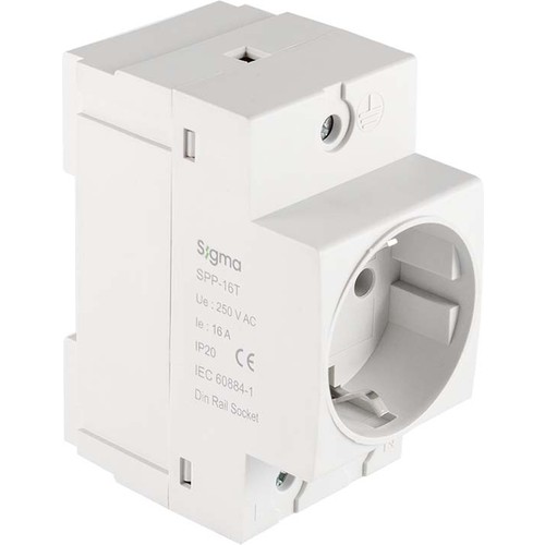 SİGMA RAY TİPİ TOPRAKLI PANO PRİZ-SPP-16T - 15.24 TL + KDV